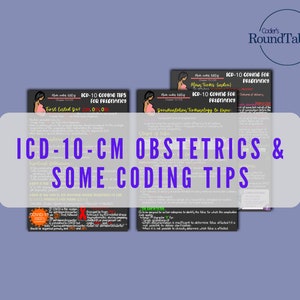 Pregnancy Quick ICD-10-CM Coding Cheat Sheet | Obstetrics Quick ...