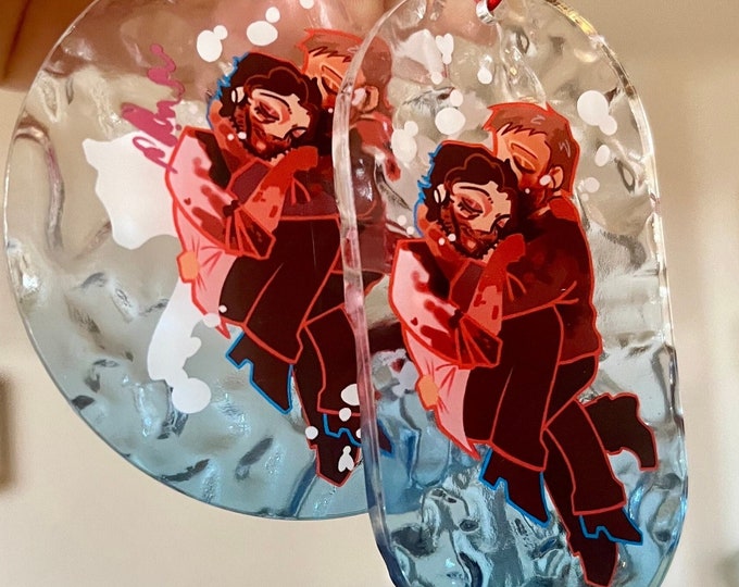 Hannibal Lecter 'gender Envy' Acrylic Charm Keychain - Etsy