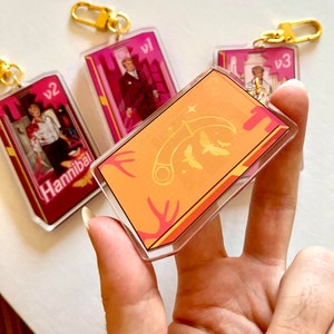 Hannibal + Will Doll Acrylic Keychains - Etsy