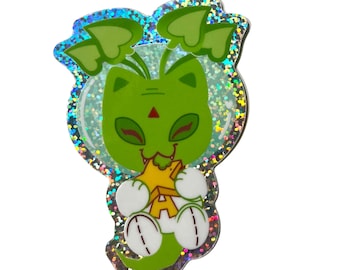 3 X 3 Virtual Pet Alien Aisha Vinyl Sticker - Etsy