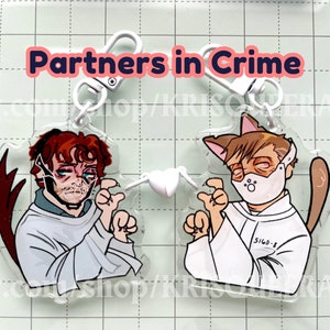 Hannibal Heart Magnet Keychain Sets - Etsy