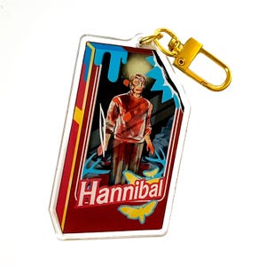 Hannibal + Will Doll Acrylic Keychains - Etsy