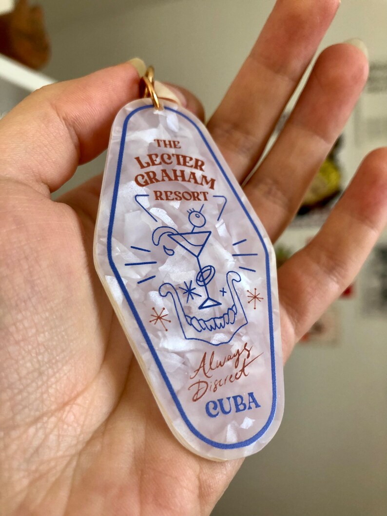 Hannibal Vintage Hotel Keychains - Etsy