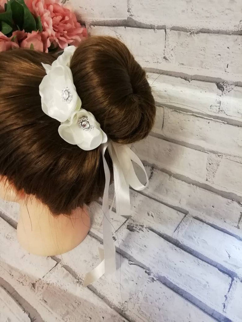 Hair Bun Wrap Bridal Hair Accessories Ballet Bun Wrap Wedding - Etsy