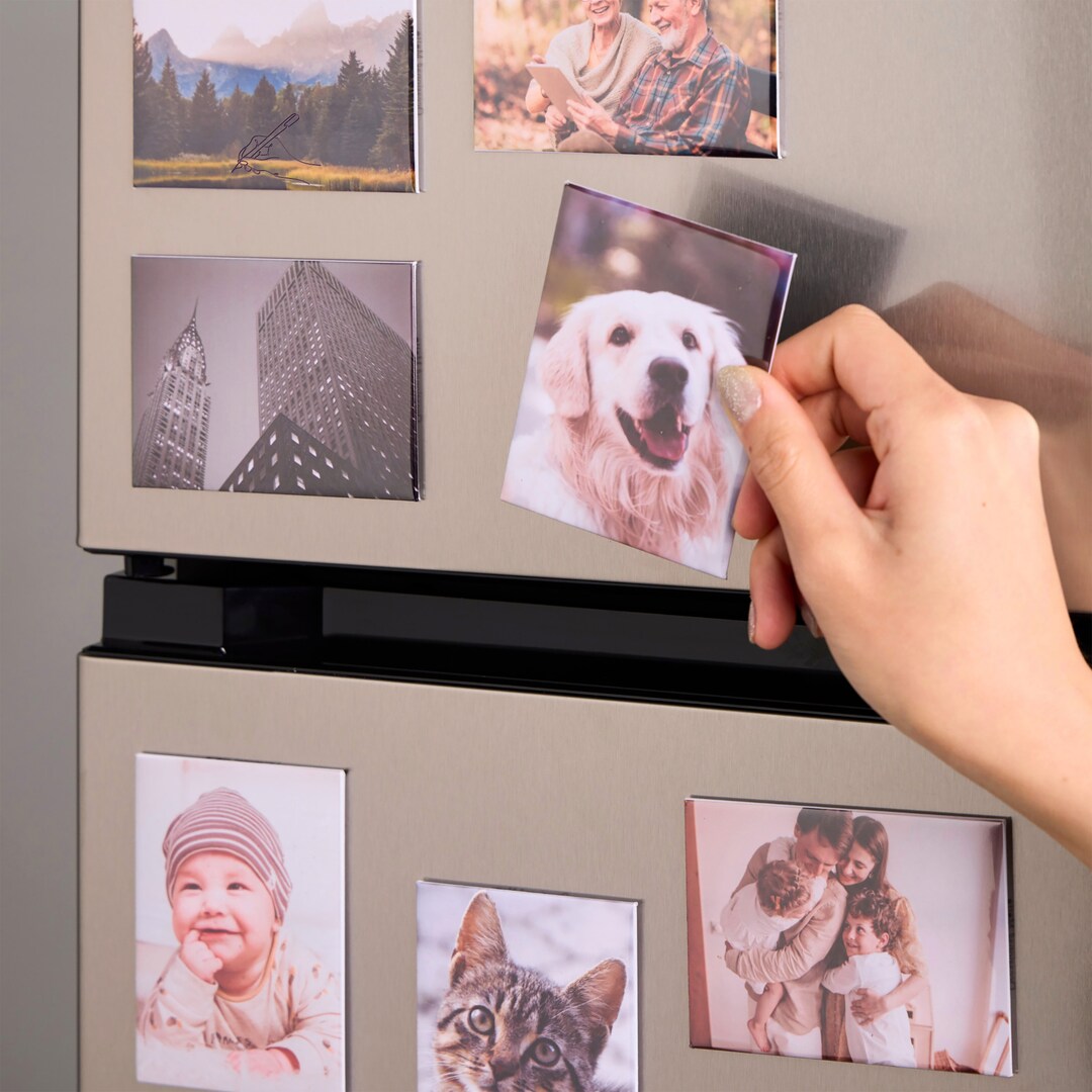 Custom Premium Hardback Fridge Photo Magnets | Transform Pet, Family ...