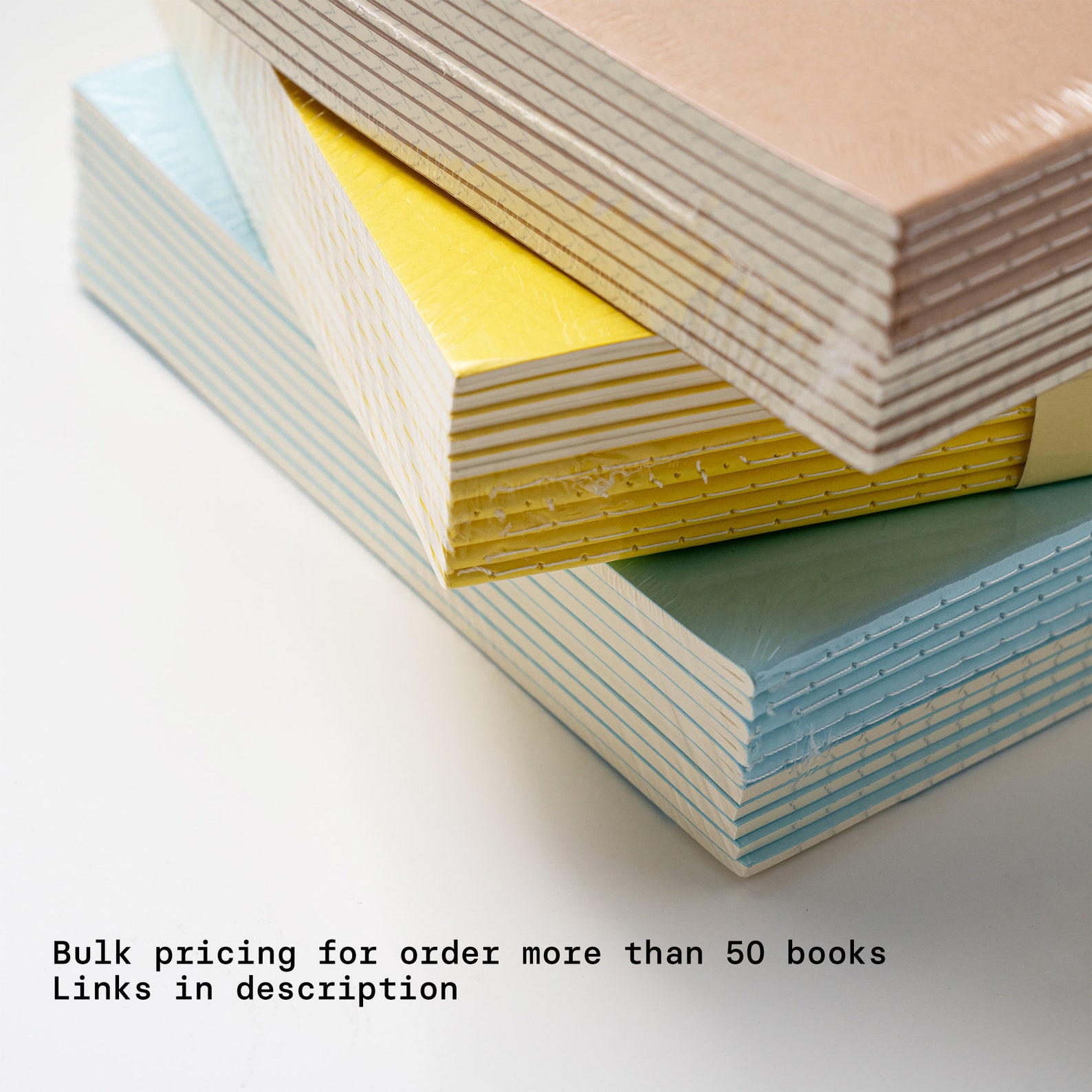 10-pack Kraft Notebook 60 Pages 30 Sheets Paper 80 Gsm - Etsy