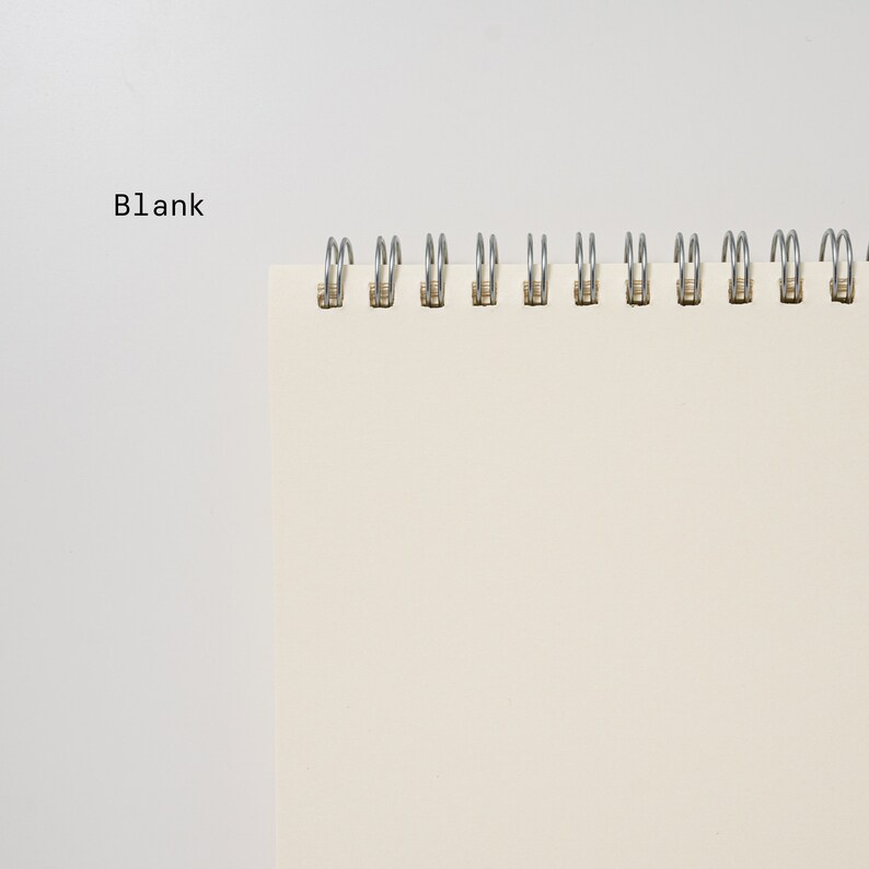 Top Spiral Kraft Notepad 160 Pages 80 Sheets 100 Gsm - Etsy