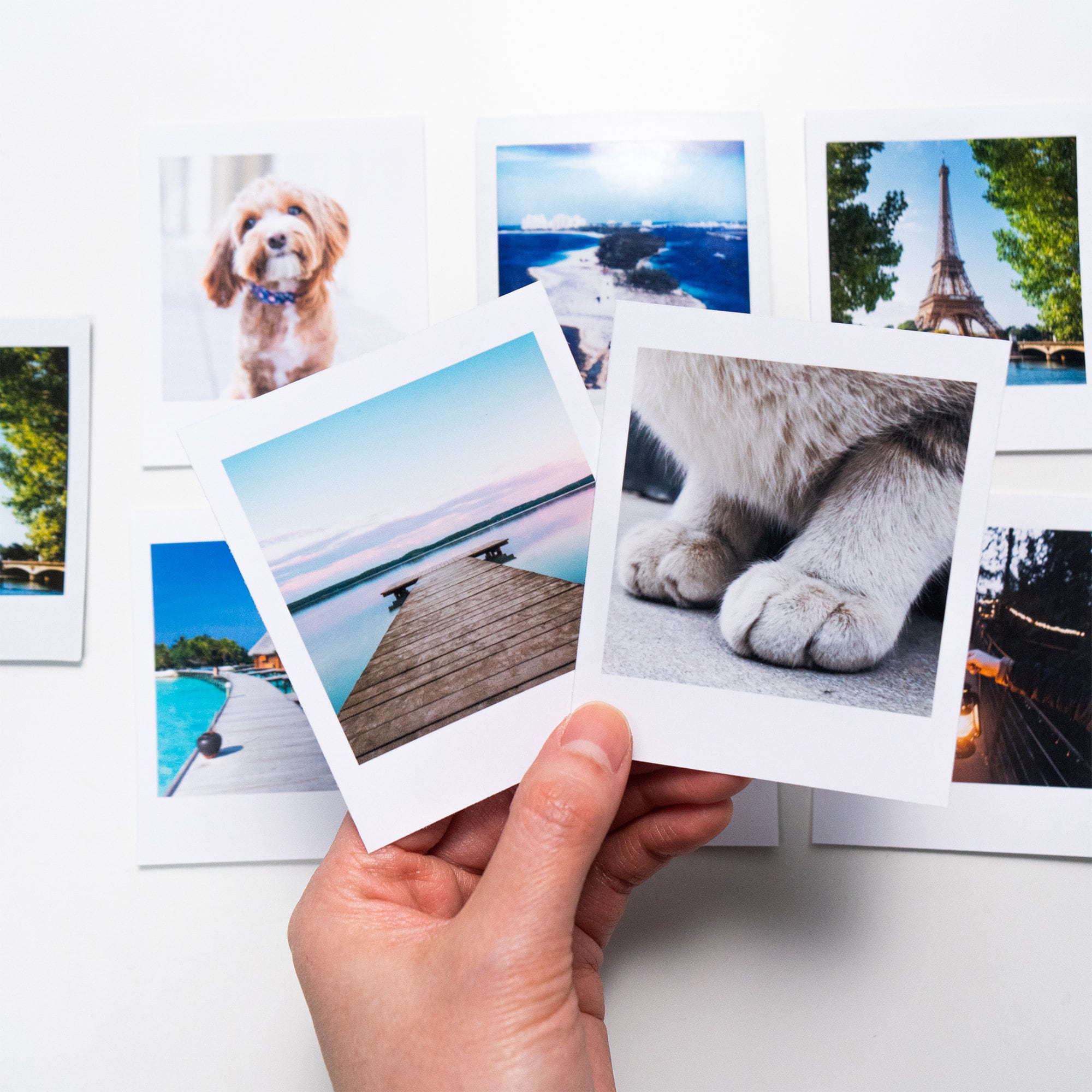 Print Digital Pictures Into Square Instant Photos Custom 3x3 - Etsy