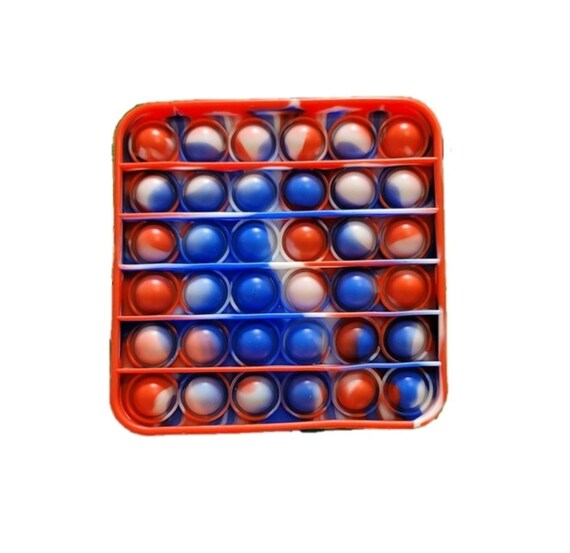Fidget Pop It Square Stress Relaxation Toy All Ages - Etsy Canada