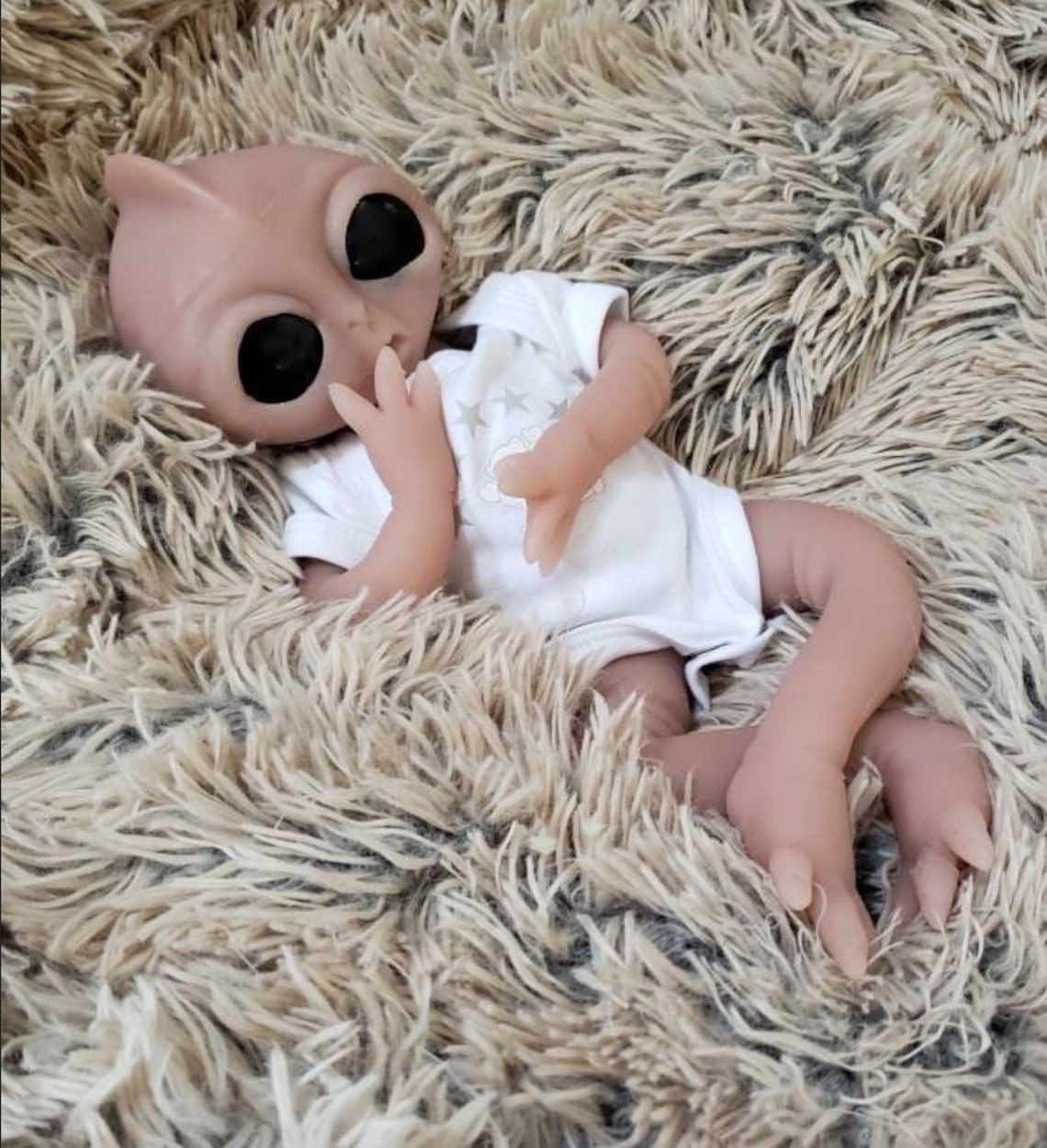 Full Silicone 16 1/2" Alien Baby Roswell - Etsy