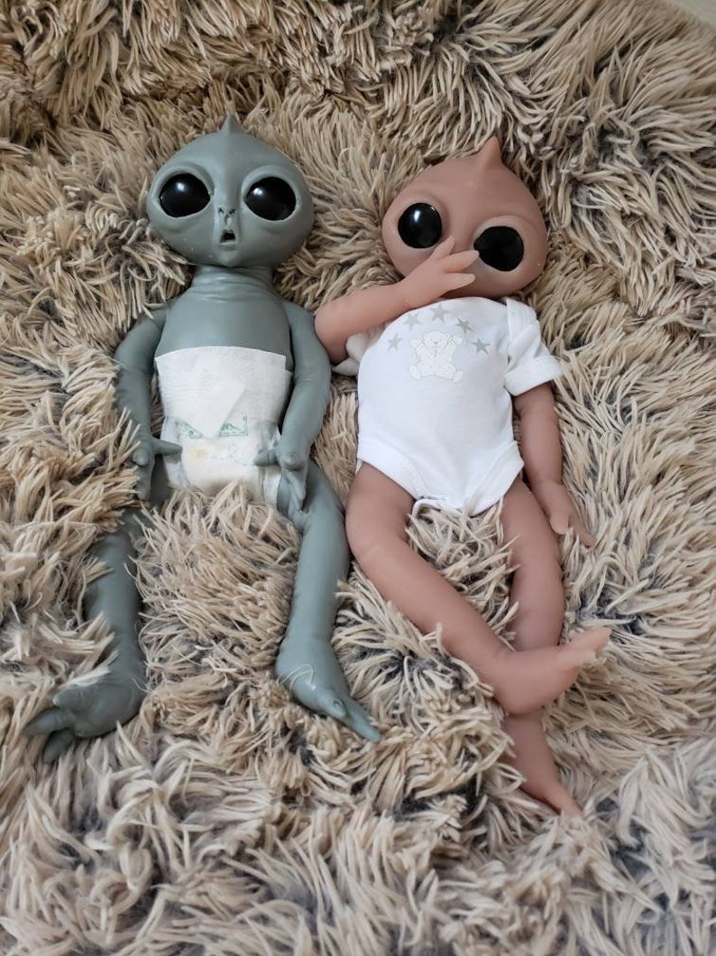 Full Silicone 16 1/2 Alien Baby Roswell - Etsy