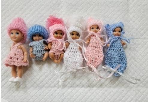 Miniature Baby Clothes & Accessories. sold Seperatly - Etsy UK