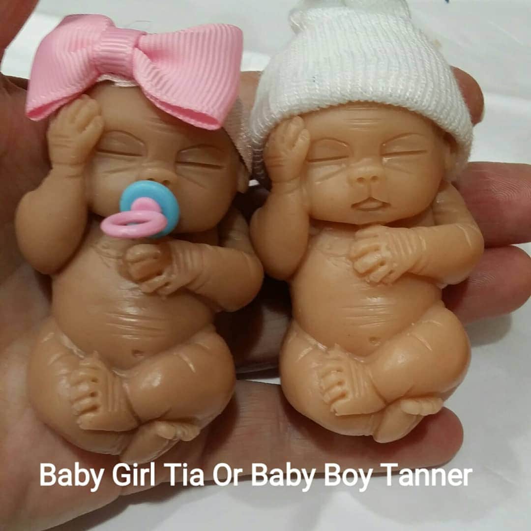 Full Silicone 3 Baby Tia or Tanner several Colors and - Etsy