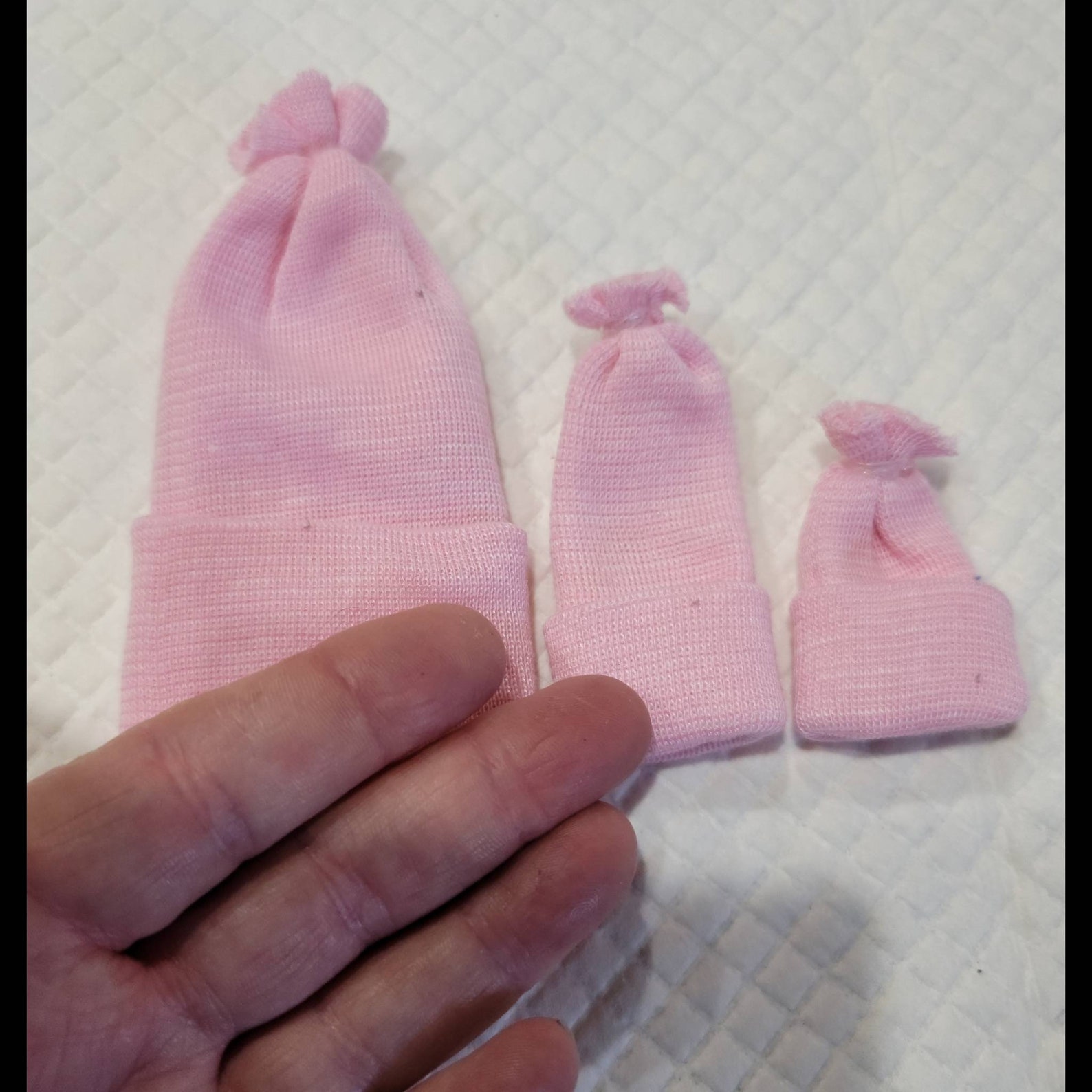 Miniature Baby Hospital Beanies Several Sizes & Colors dolls - Etsy