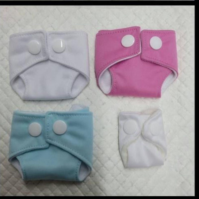 Mini Silicone Baby Diapers - Etsy