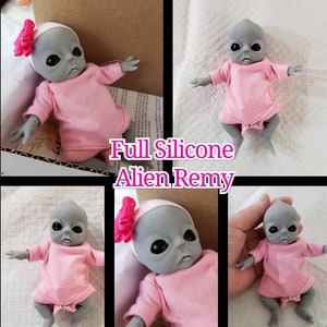 Ships Fast * Grey Silicone 13" Alien Zenon or 9.5" Alien Zuri or 6 ...