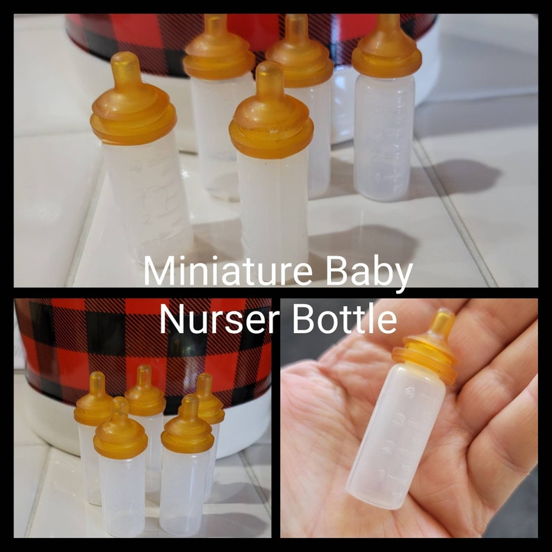 Miniature Baby Nurser Bottles or Pacifiers sold Seperatly - Etsy
