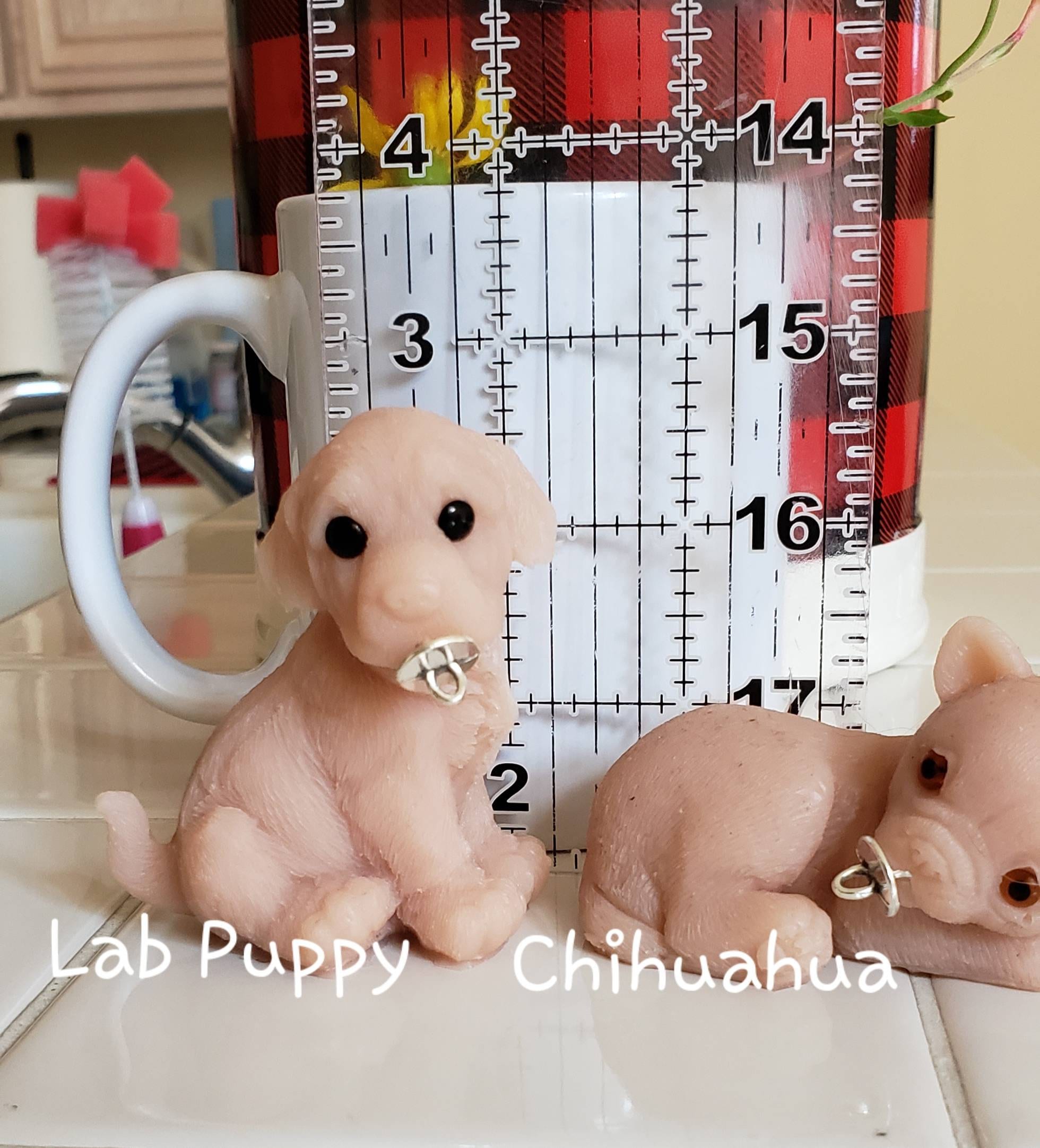 Full Silicone Miniature Puppies Chihuahuashar Pei or Pug | Etsy