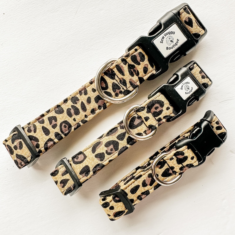 Leopard Dog Collar - Etsy
