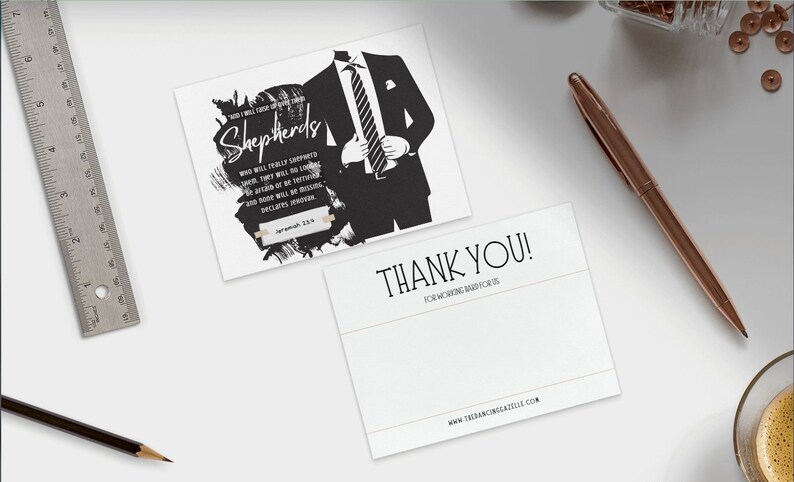 JW Shepherd Greeting Card Set of 2 Greeting Cards JW Gifts - Etsy