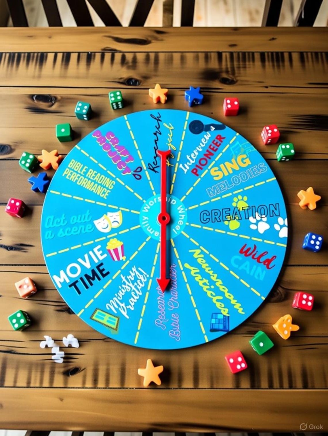 JW Family Worship Wheel | Jw Gifts | JW Family Worship Ideas | JW Games ...