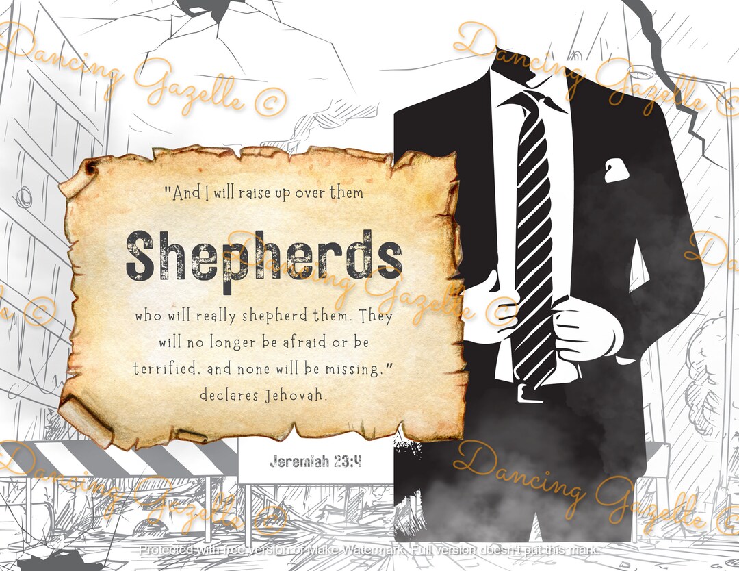 JW Shepherd Greeting Card | Set of 2 Greeting Cards | JW Gifts | JW ...