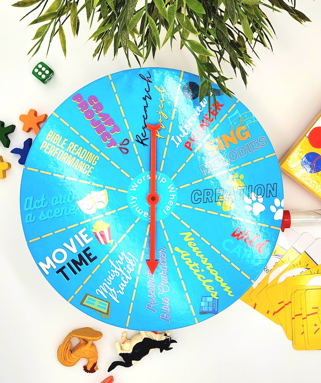 JW Family Worship Wheel | Jw Gifts | JW Family Worship Ideas | JW Games ...