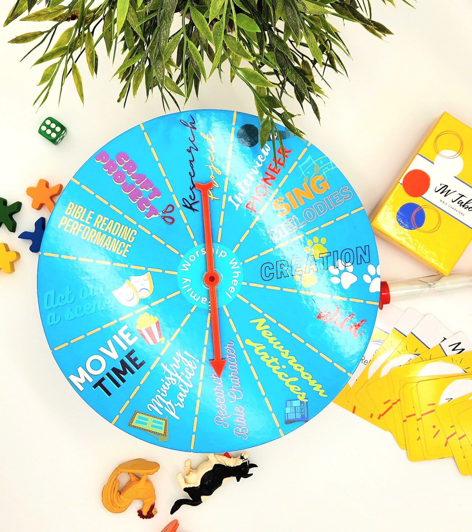 JW Family Worship Wheel | Jw Gifts | JW Family Worship Ideas | JW Games ...