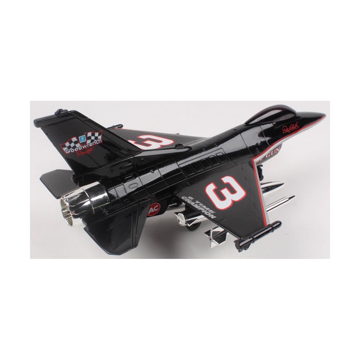 Dale Earnhardt Limited Edition F-16 Falcon Jet Die Cast Bank 1:32 Scale ...