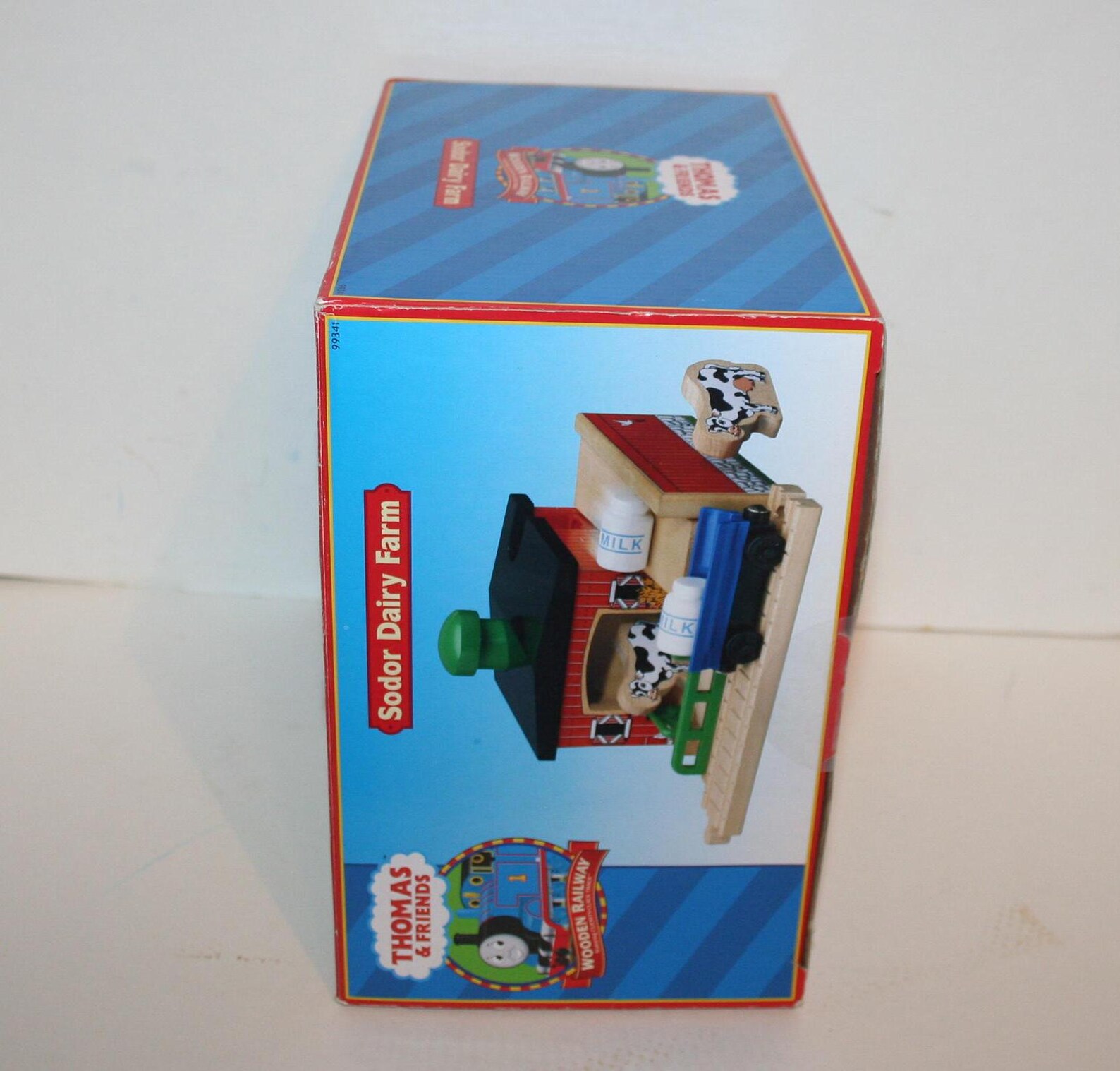 Thomas the Tank Engine & Friends Sodor Dairy Farm Wooden Railway Trains ...