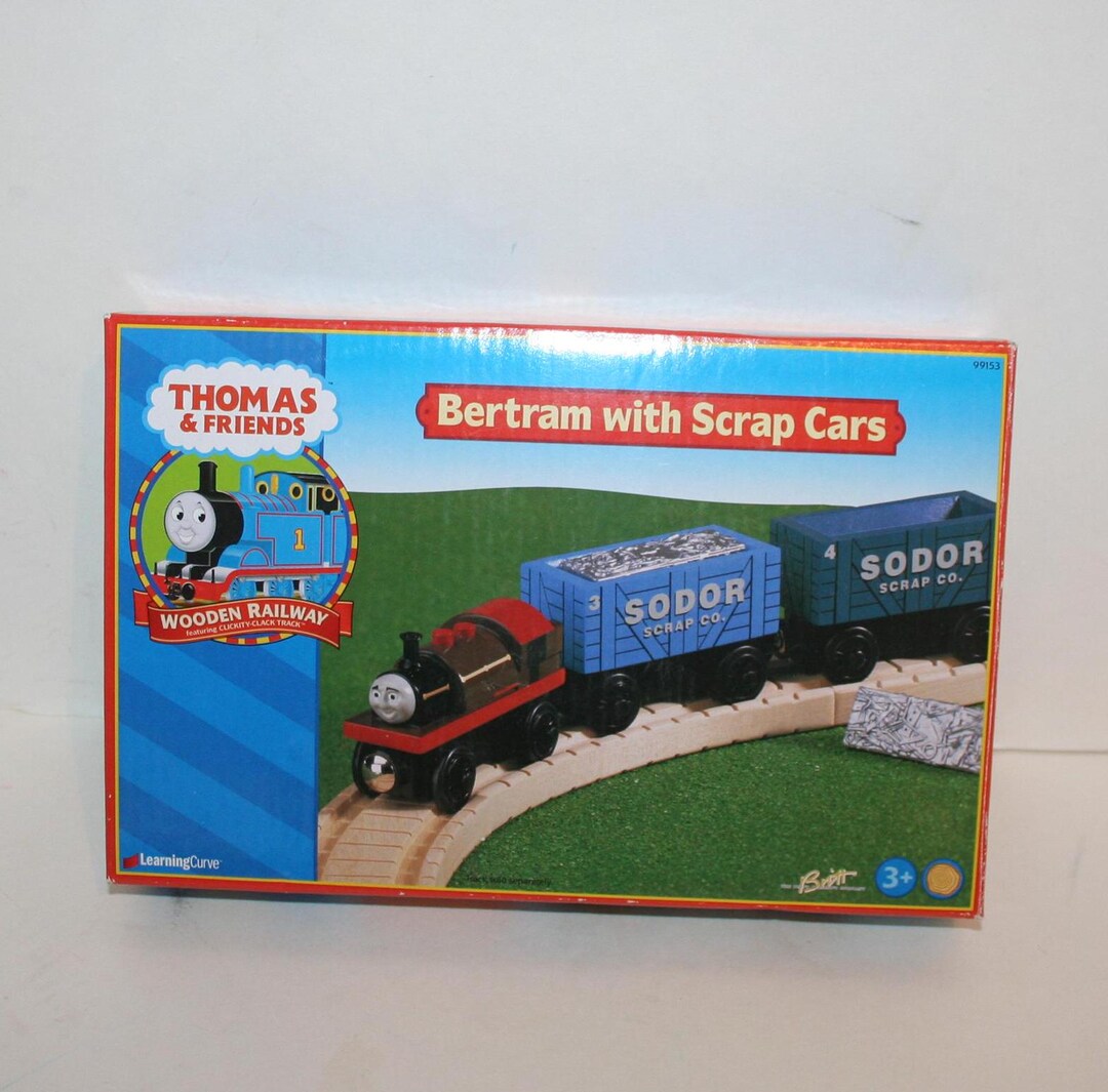 Thomas the Tank Engine & Friends Bertram With Scrap Cars LC99153 ...