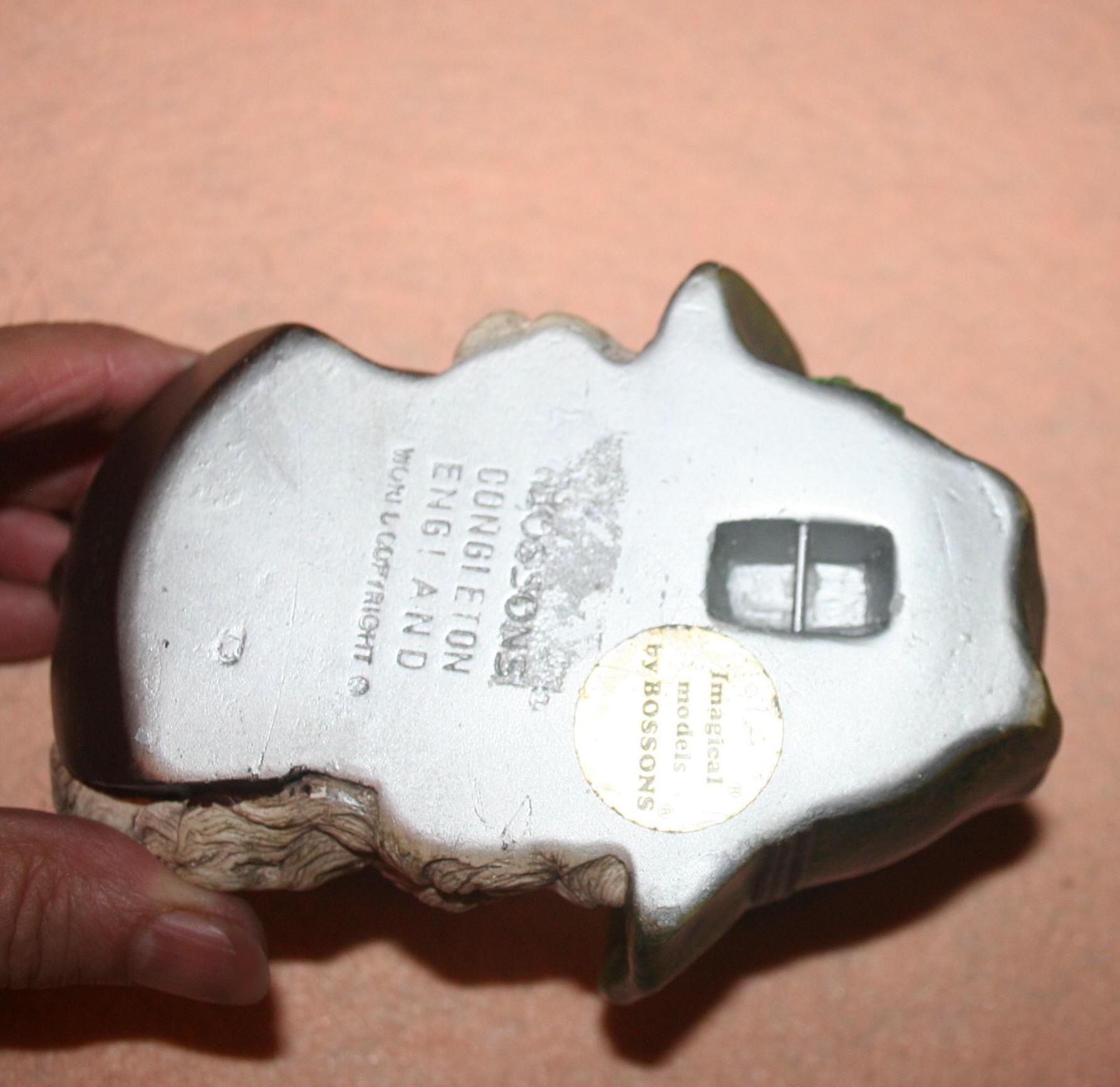 Vintage Tyrolean Bosson Mask Head Character Chalkware Wall Plaque - Etsy