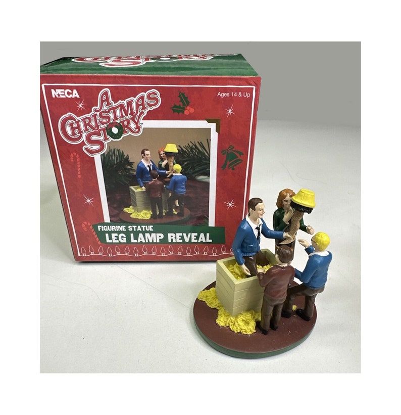 A Christmas Story "leg Lamp Reveal " NECA Holiday Christmas Figure - Etsy