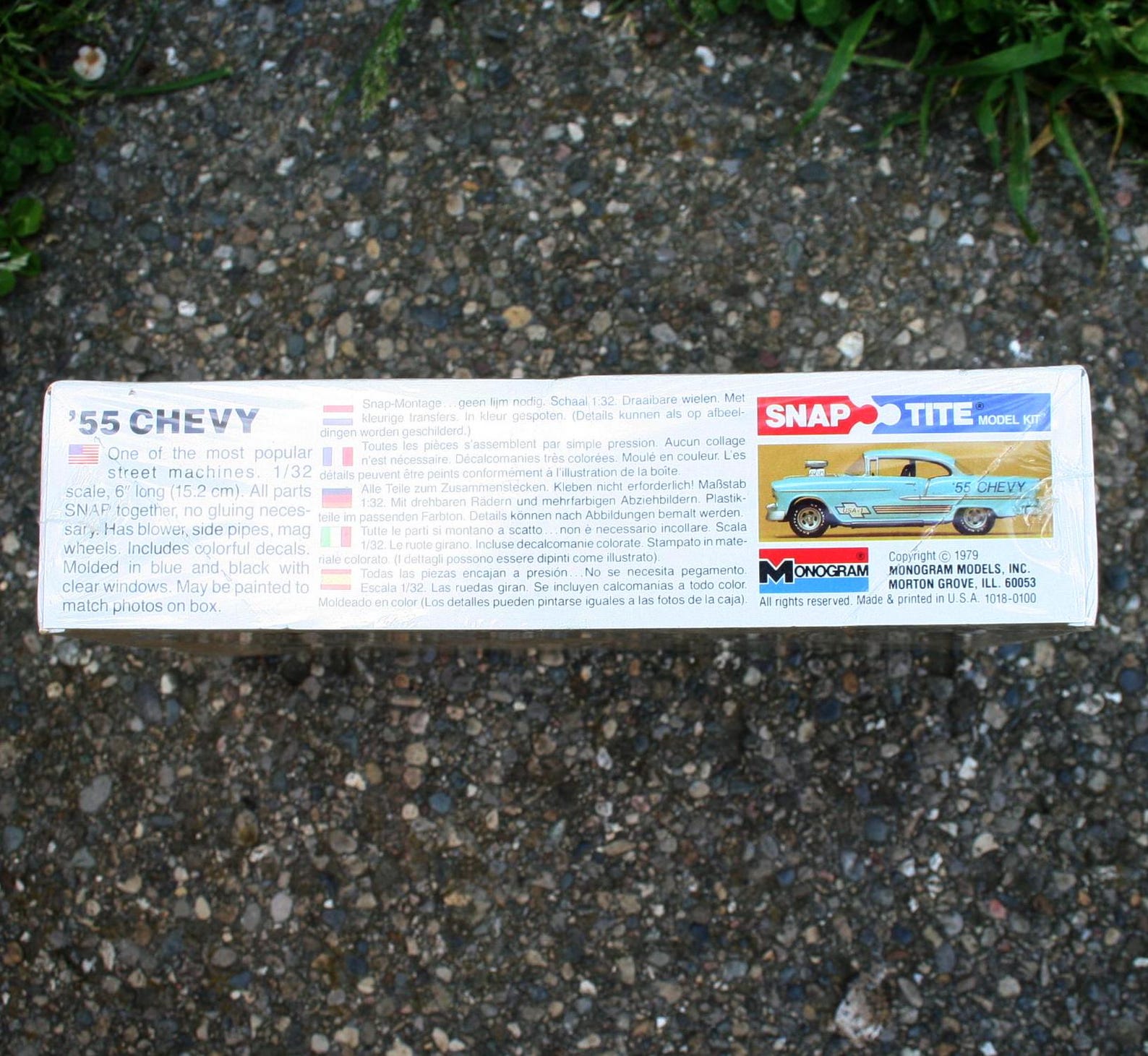 1955 Chevy Revell Snap Tite Monogram 1:32 Scale Car Model 1970'S NIB - Etsy