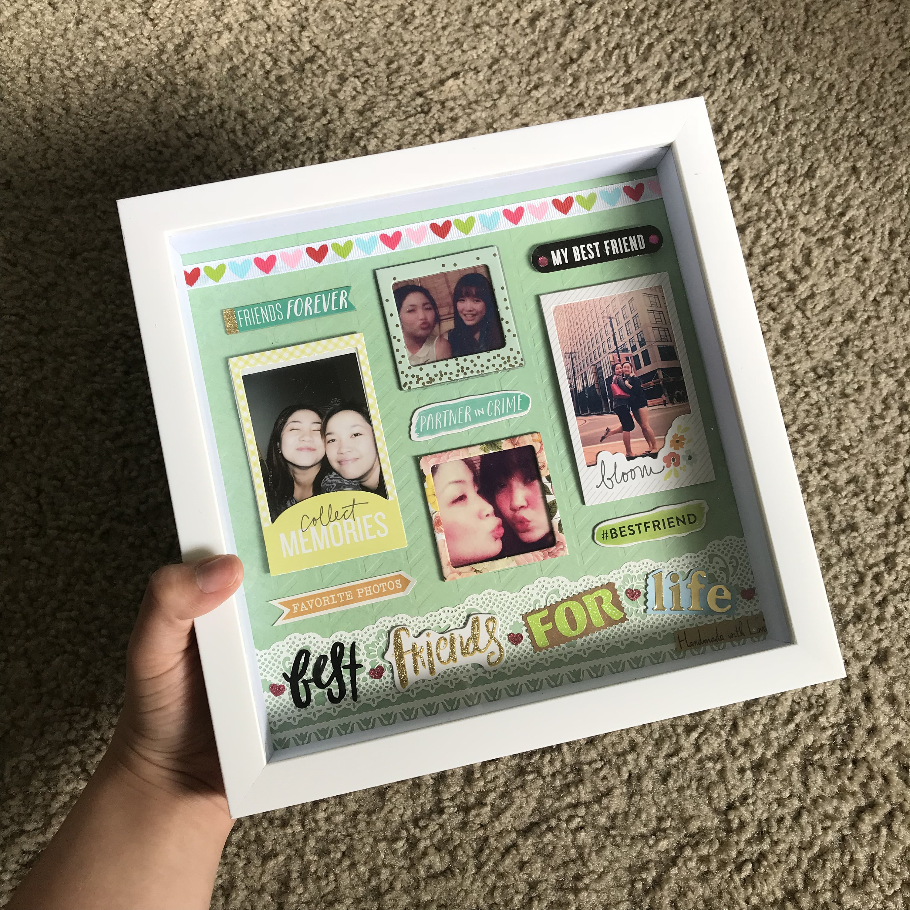 Custom-handmade Scrap Frame/shadow Box/ - Etsy