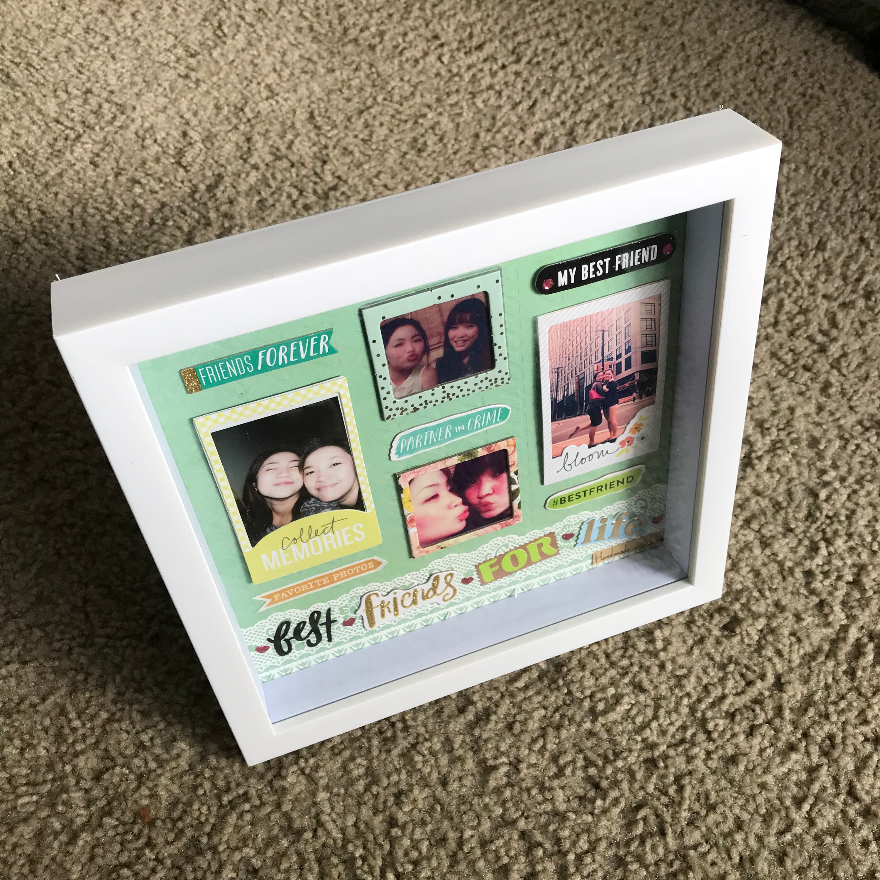 Custom-handmade Scrap Frame/shadow Box/ - Etsy