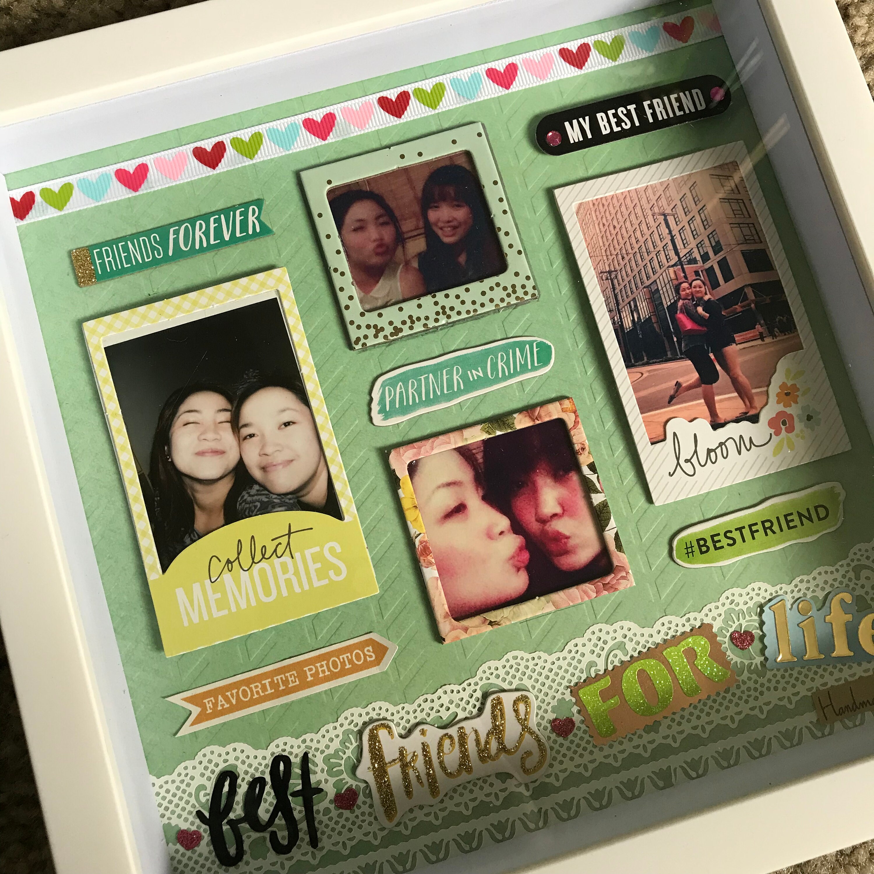 Custom-handmade Scrap Frame/shadow Box/ - Etsy