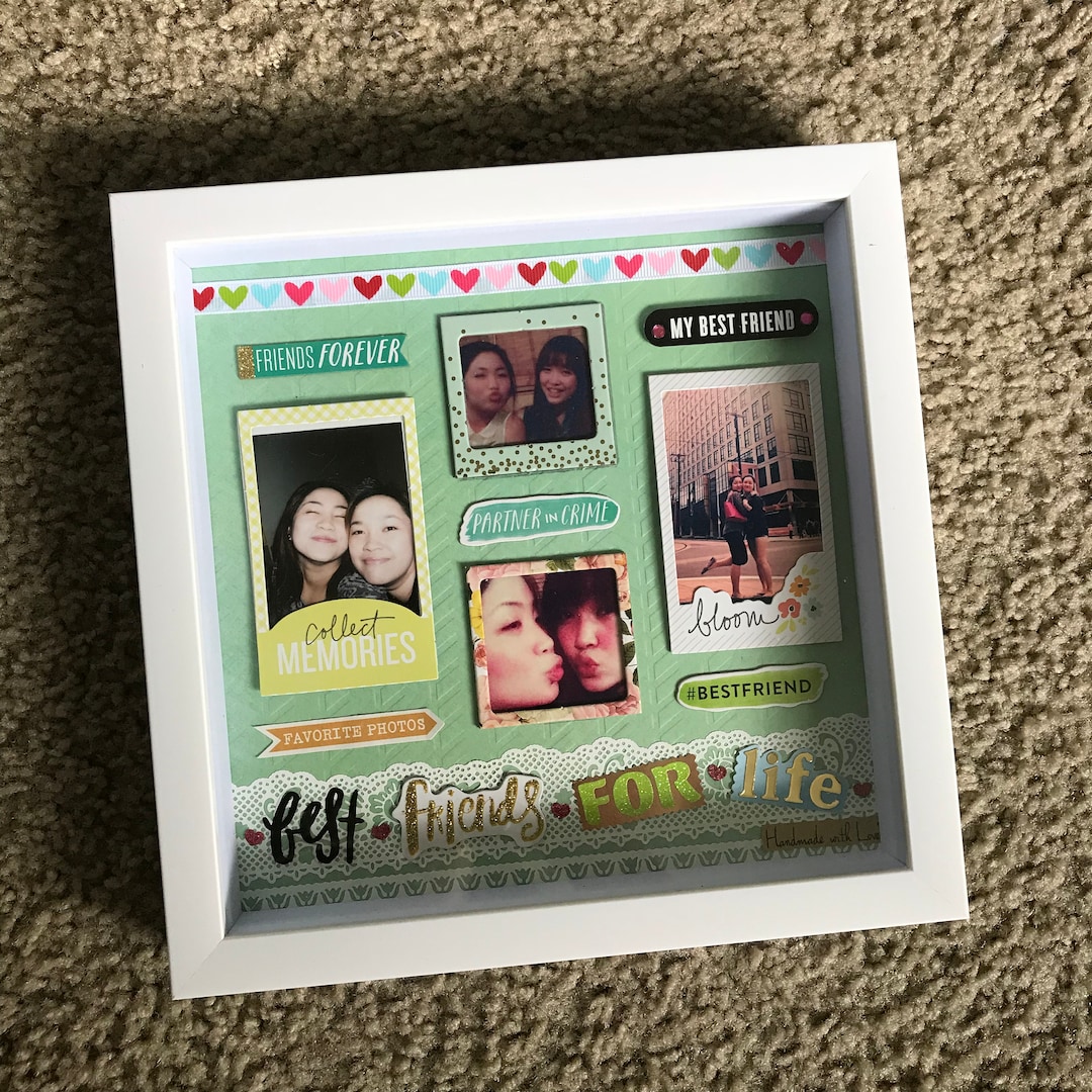 Custom-handmade Scrap Frame/shadow Box/ - Etsy