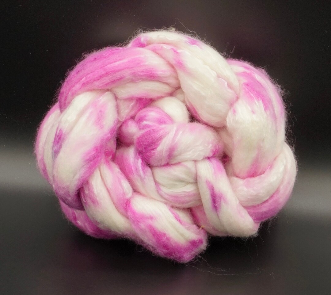 Merino and Silk Fibre - Sweet Pea - Etsy