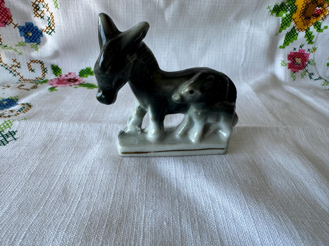 Vintage Statue – 1960s Donkey Figurine - Etsy
