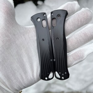 Benchmade Bugout 535 Replacement Scale Kit / BLACKOUT Metal Lined ...