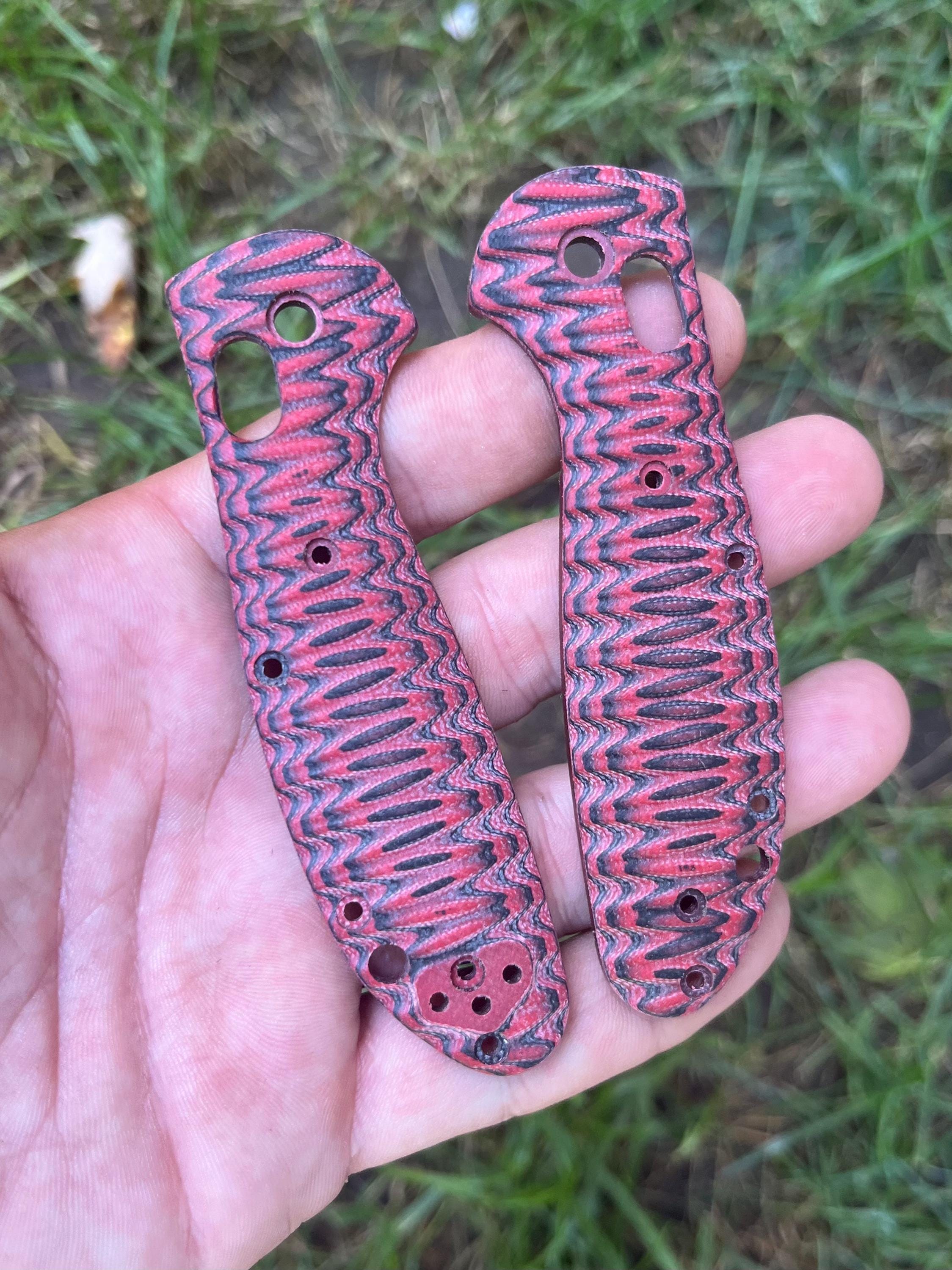 Mini Griptilian Scale Set G-10 Grooved Finish Mini Griptilian Models ...