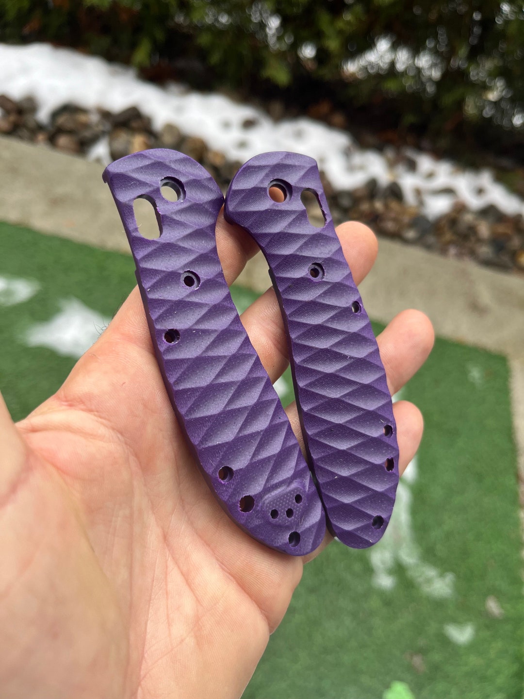 Benchmade Griptilian (large) Scale Set / G-10 Extra Grip Series / Large ...