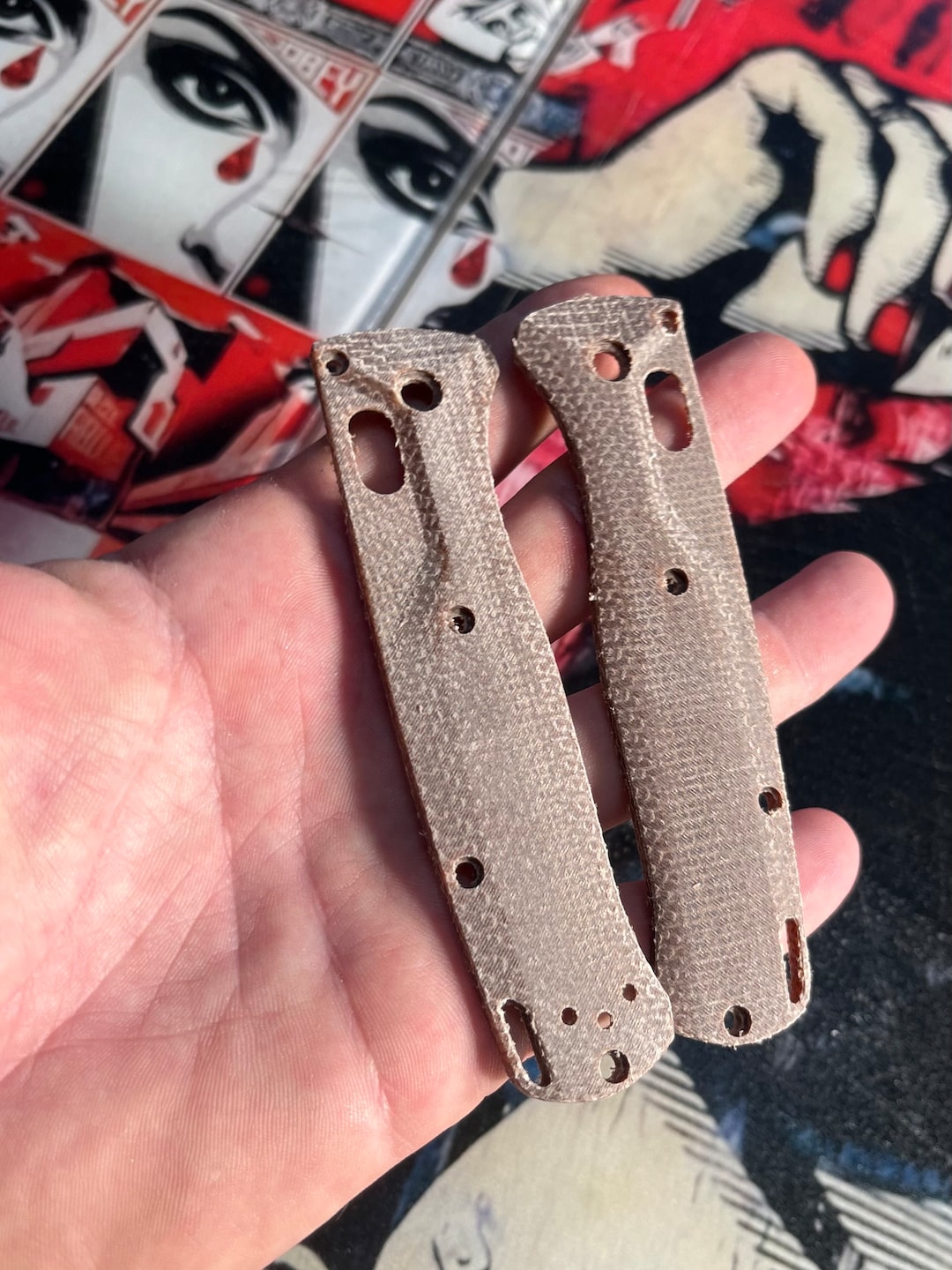 Benchmade Bugout 535 Replacement Scale Kit / MICARTA Original Series ...