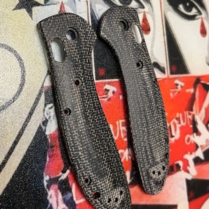 Benchmade Griptilian (large) Scale Set / Micarta Smooth Finish / Large ...