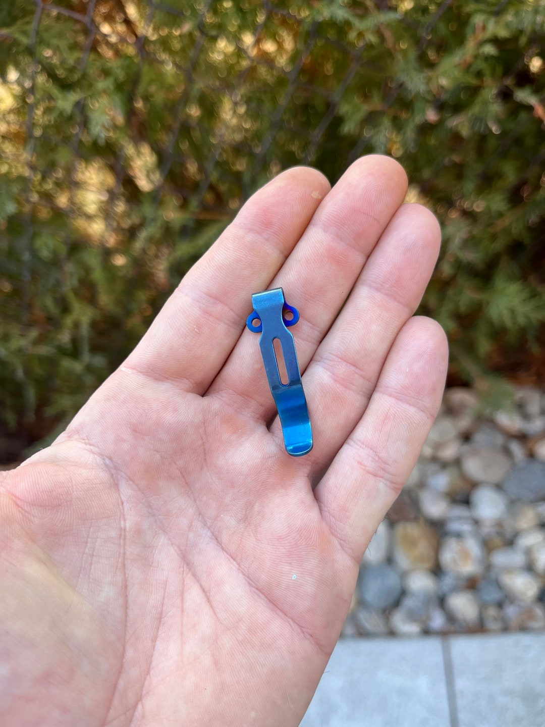 Benchmade Freek Barrage Bailout - 1x BLUE Replacement Pocket Clip ...