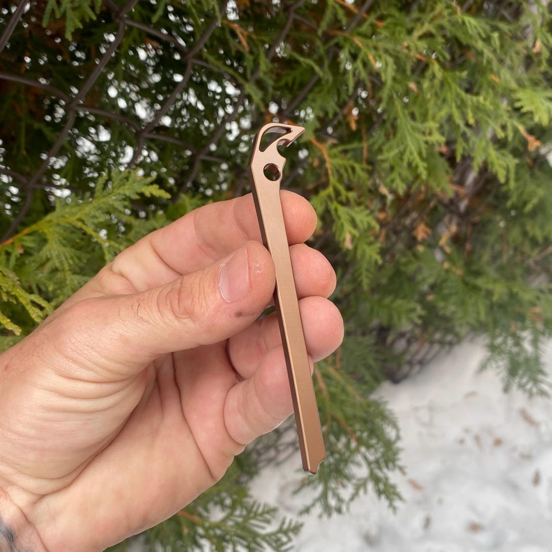 TITANIUM Backspacer for Chris Reeve Large Sebenza 21 + Large Sebenza 31 ...