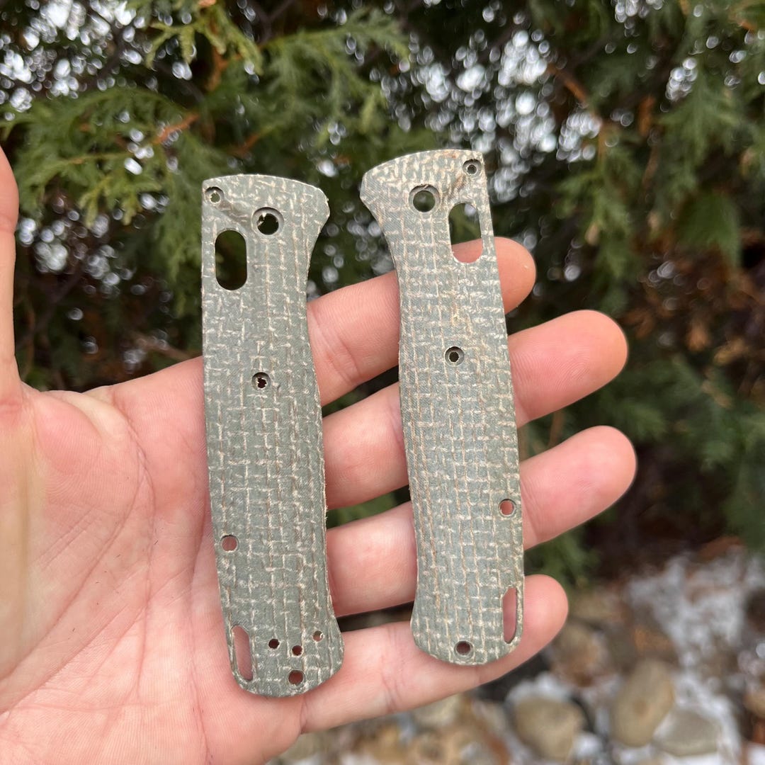 Benchmade Bugout 535 Replacement Scale Kit / MICARTA Original Series ...