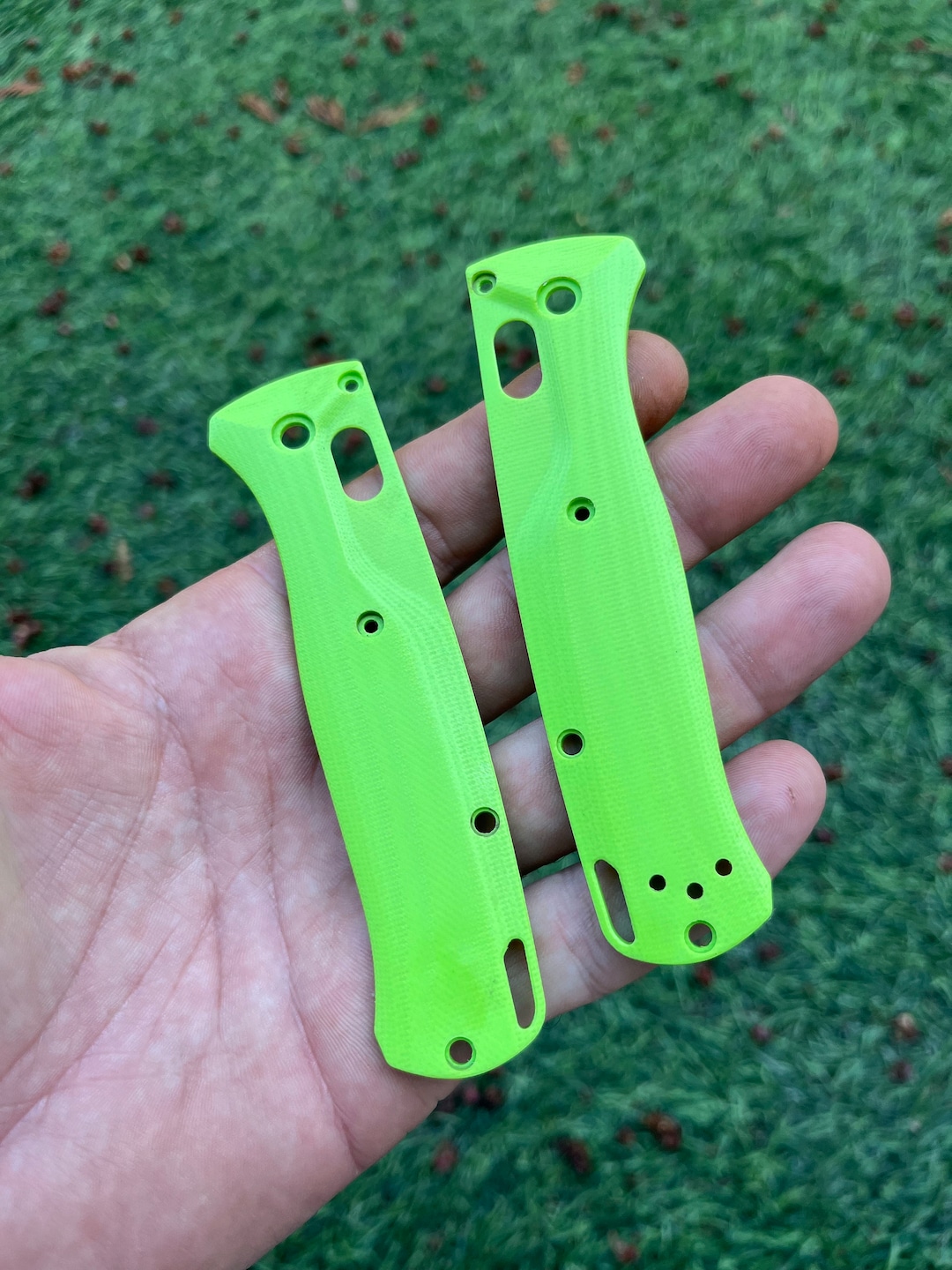 Benchmade Bugout 535 Replacement Scale Kit / Light GREEN G-10 Original ...
