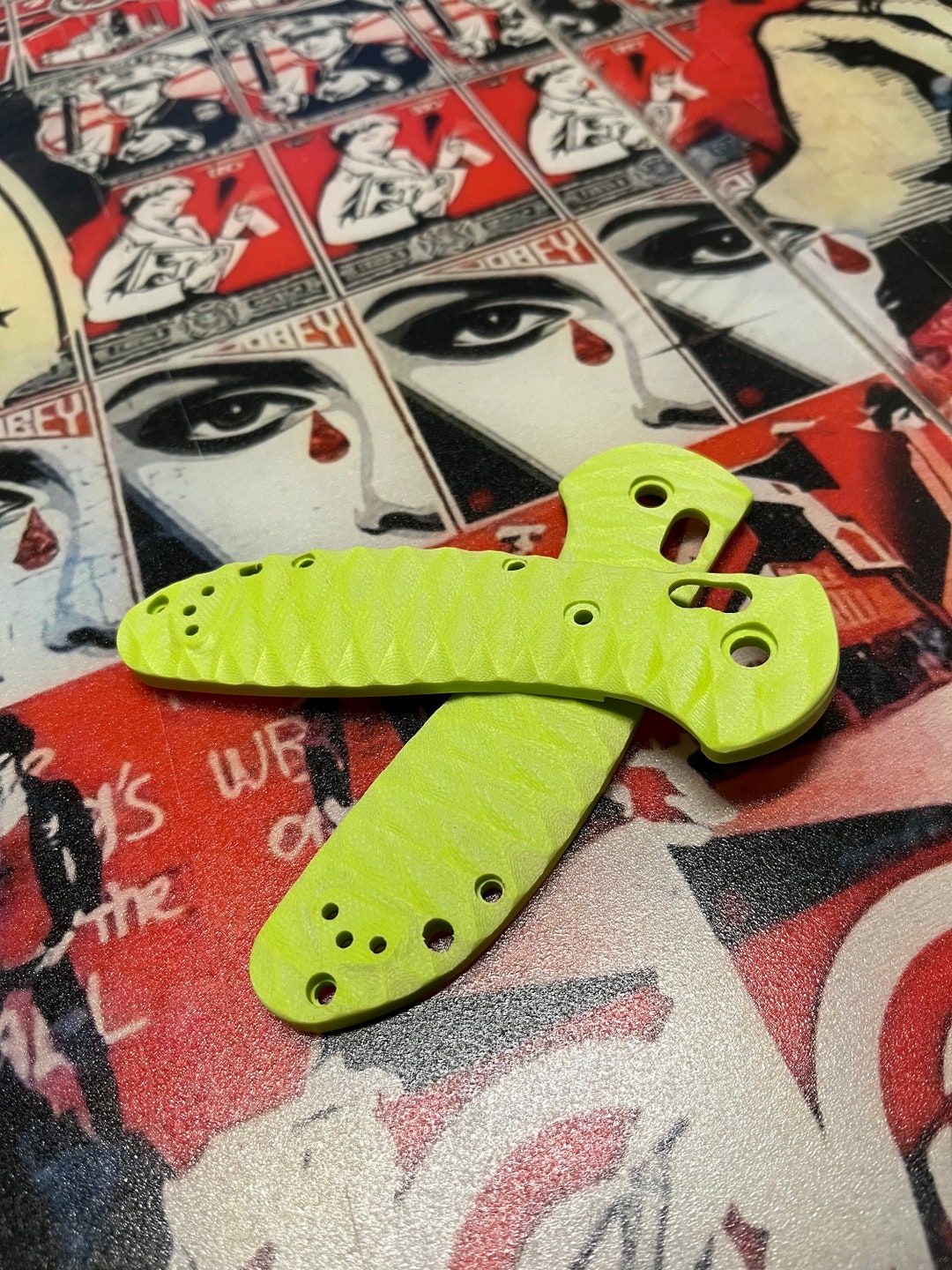 Benchmade Griptilian (large) Scale Set / G-10 Extra Grip Series / Large ...